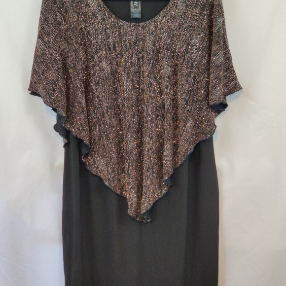 Enfocus Studio | Dresses | Enfocus Women Evening Dress With Overlay ...